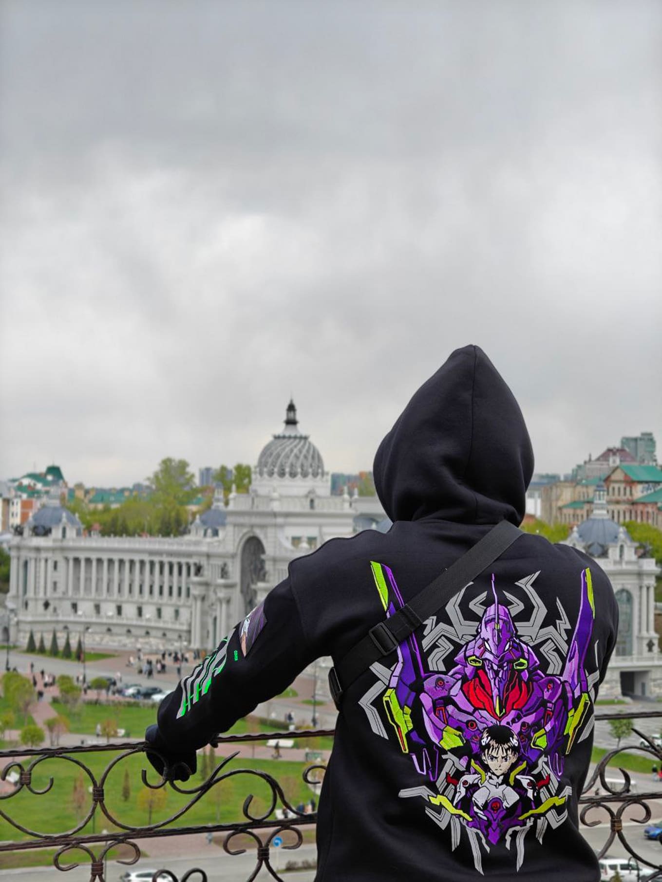 Вышитый худи EVA01 — купить в интернет-магазине NIKIFILINI